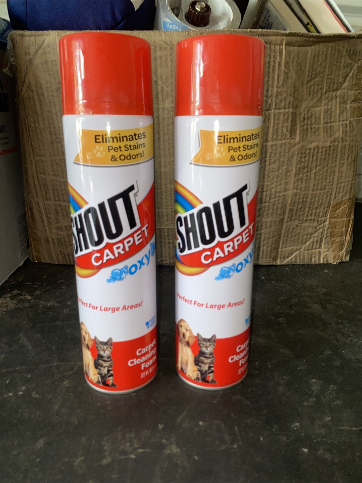 Shout Carpet Cleaning Foam 22 Oz. Each Fresh Scent for sale online | eBay