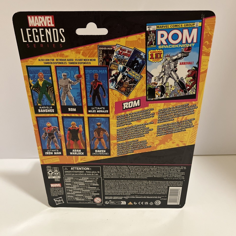 Marvel Legends Comic ROM Space Knight 6" FIGURE NIB Retro | eBay