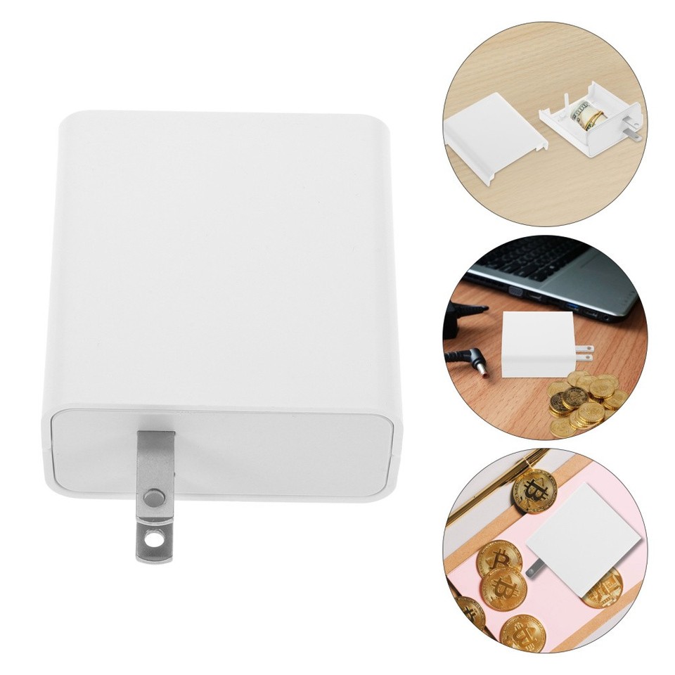 Storage Box Large Lock Money Hiding Containers Safe Holder for Cash ...