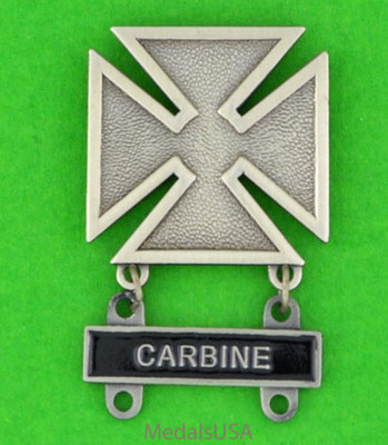 Army Marksman Marksmanship Badge CARBINE Qualification Attachment Bar ...