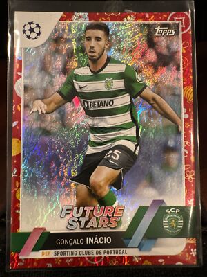 Goncalo Inacio 2022-23 Topps UEFA Jade Future Stars Chinese New Year ...