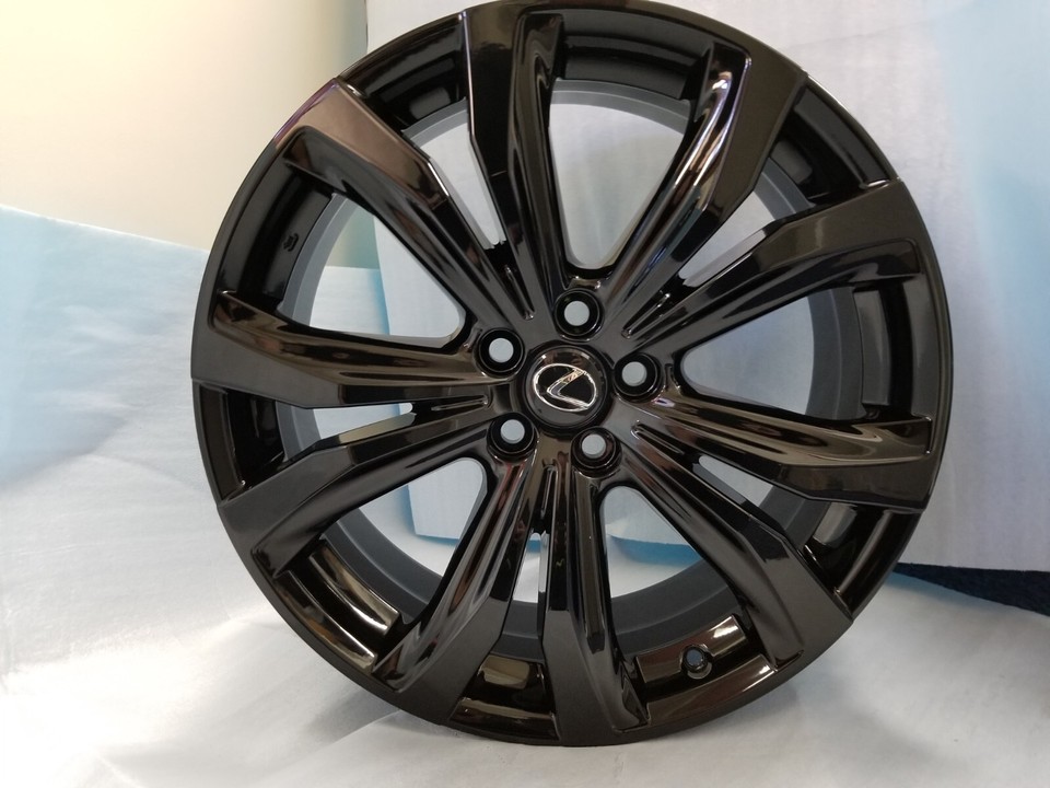 20" Lexus RX350 RX450h RX300 Stock Wheels Black Rims | Genuine OEM
