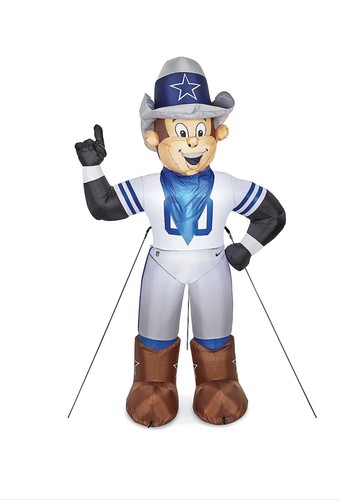HUGE 7-Foot NFL Dallas Cowboys "ROWDY" Mascot Airblown Inflatable | eBay