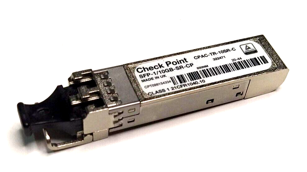 Check Point CPAC-TR-10SR-C 10Gigabit Ethernet SFP+SR 850nm LC MMF | eBay
