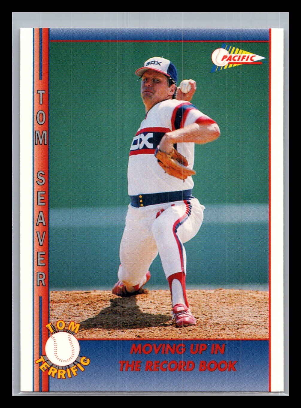 1992 Pacific Seaver #58 Tom Seaver (Moving Up in the Record Book) NM ...