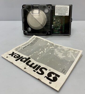 Simplex 4098-9756 Fire Alarm Air Duct Sensor Housing 4 Wire | eBay