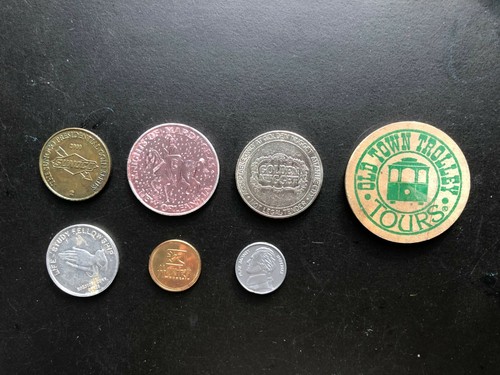 Rare Old Vintage Tokens Lot of (7) | eBay