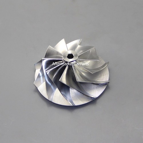 T04E 10+0 Blades Performance Turbo Milling/Billet Compressor Wheel 56.5 ...