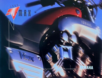 1995 Yamaha V-Max 4-page brochure-VMax Original LIT-11111-14-95 | eBay