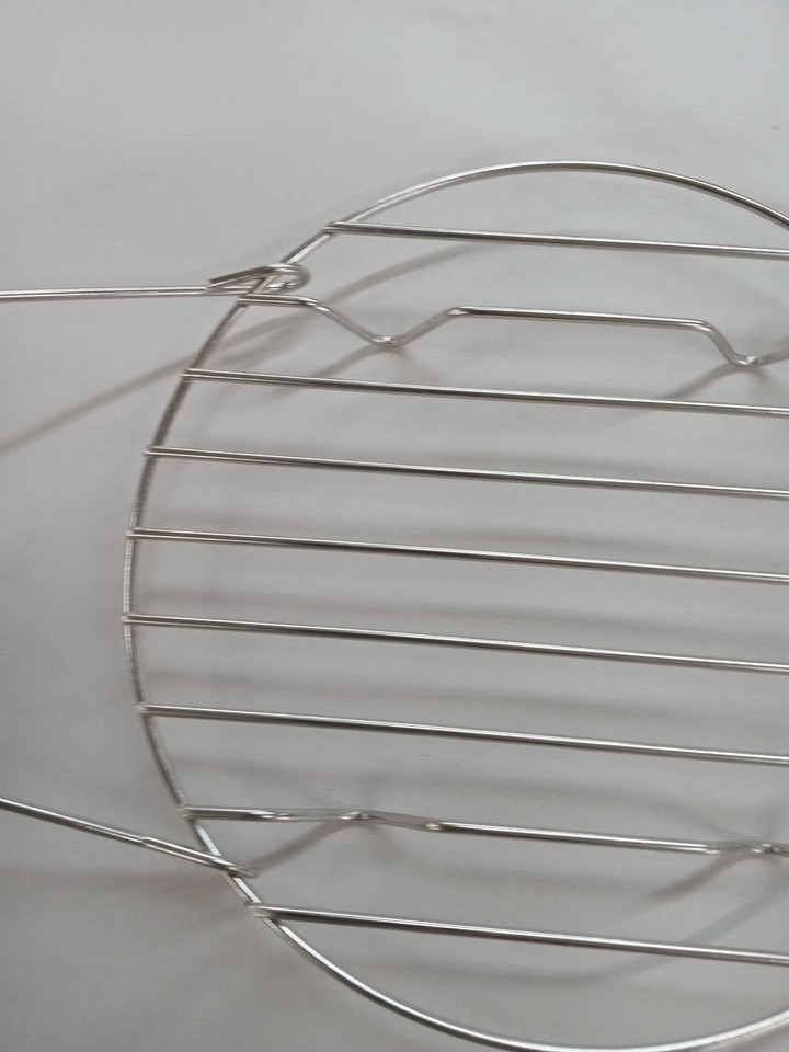 Steam Rack Trivet With Handles 7" Round | eBay