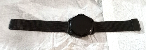 Fossil DW11F2 Men’s Gen 5E Smartwatch Black Case Metal Band UNTESTED | eBay