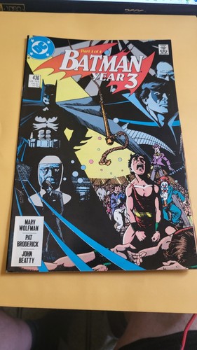 BATMAN 436 AND 437 (Year 3) (First Print) (1st Tim Drake) VF/NM ...