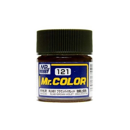 Mr Hobby (Gunze) C121 Mr Color Semi Gloss RLM81 Brown Violet Lacquer ...