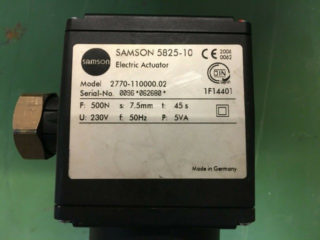 Samson 5825-10 Elektr. Stellantrieb 230v online kaufen | eBay