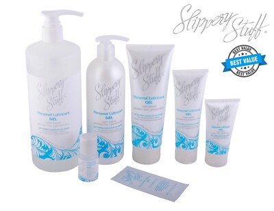Slippery Stuff Gel Water Personal Lubricant H2O Jelly Real Feel Glide ...
