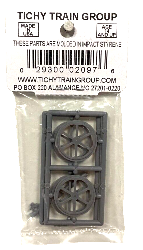 O Scale Tichy Train Group 2097 3' Diameter Sheave w/Pillow Blocks (4 ...