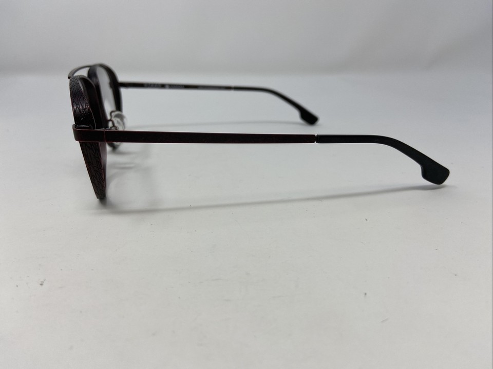 STAAG Eyeglasses Frames MAGNUS 3 55-18-140 Matte Burgundy Full Rim HP56 ...