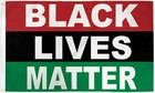 3X5 Black Lives Matter Flag Green Red BLM Protest Movement BLACK ...