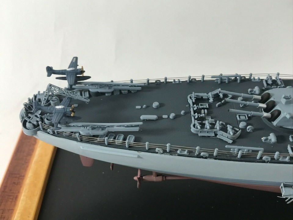 Battleship WW2 USS MISSOURI Metal Hull Model World War 2 Pearl Harbor ...