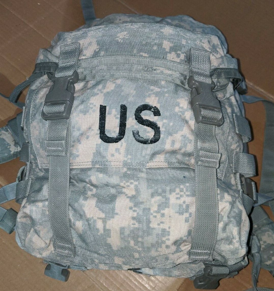 US MILITARY MOLLE II PATROL ASSAULT PACK ARMY ACU UCP 3-DAY MISSION ...