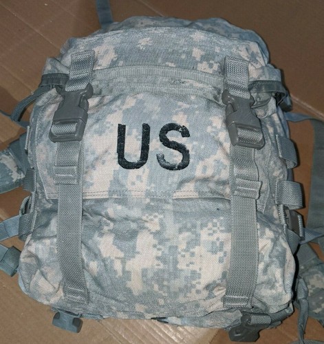 US MILITARY MOLLE II PATROL ASSAULT PACK ARMY ACU UCP 3-DAY MISSION ...