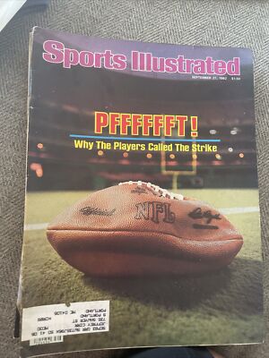 Sports Illustrated Magazine September 27, 1982 NFL Football Players ...