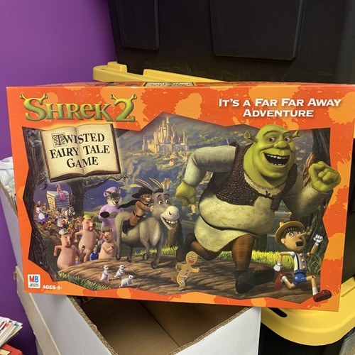 Shrek 2 Twisted Fairytale Board Game Hasbro Milton Bradley - Complete ...