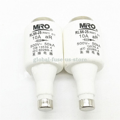 Miro RS21-10A Screw Fast Fuse 500V 10 Amp ,New# | eBay