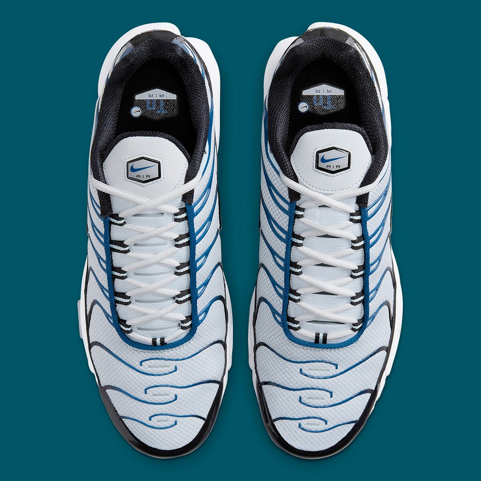 Nike Air Max Plus TN Tuned Pure Platinum Court Blue Black FN6949-001 sz ...