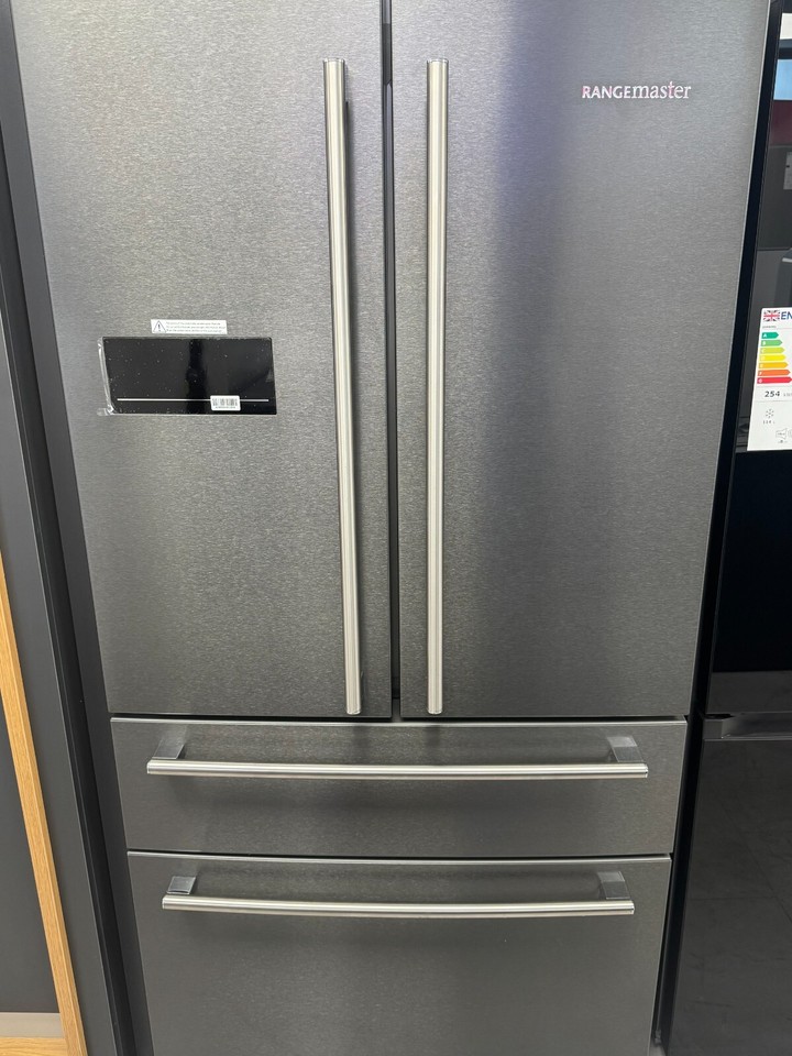 Rangemaster Premium 608L French Door Fridge Freezer, Dark Inox - RDXD21DI/C | eBay