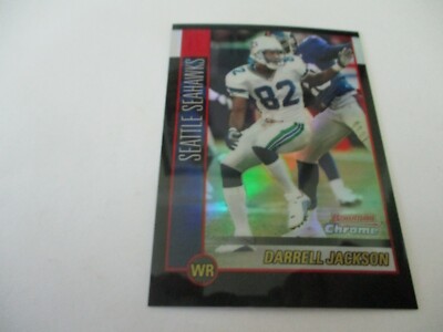 2002 Bowman Chrome Refractor Darrell Jackson Card #7 Serial #390/500 | eBay