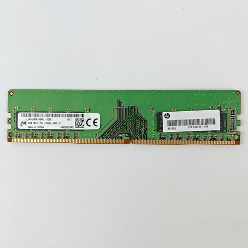 Micron 8GB DDR4 1Rx8 PC4-2666V-UA2-11 MTA8ATF1G64AZ-2G6E1 Desktop RAM ...