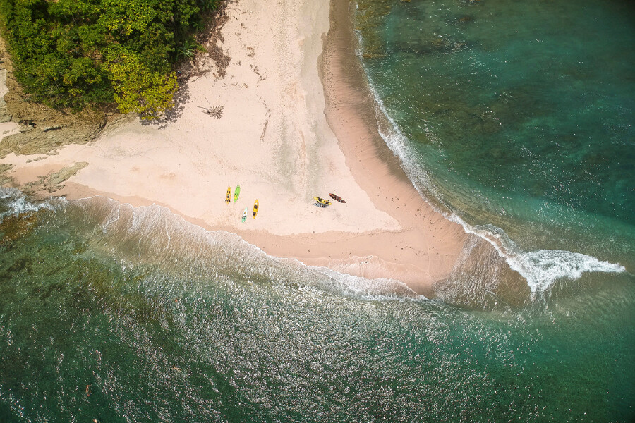 Costa Rican Coast-line & Island Wall Canvas Home Decor Australian Made ...
