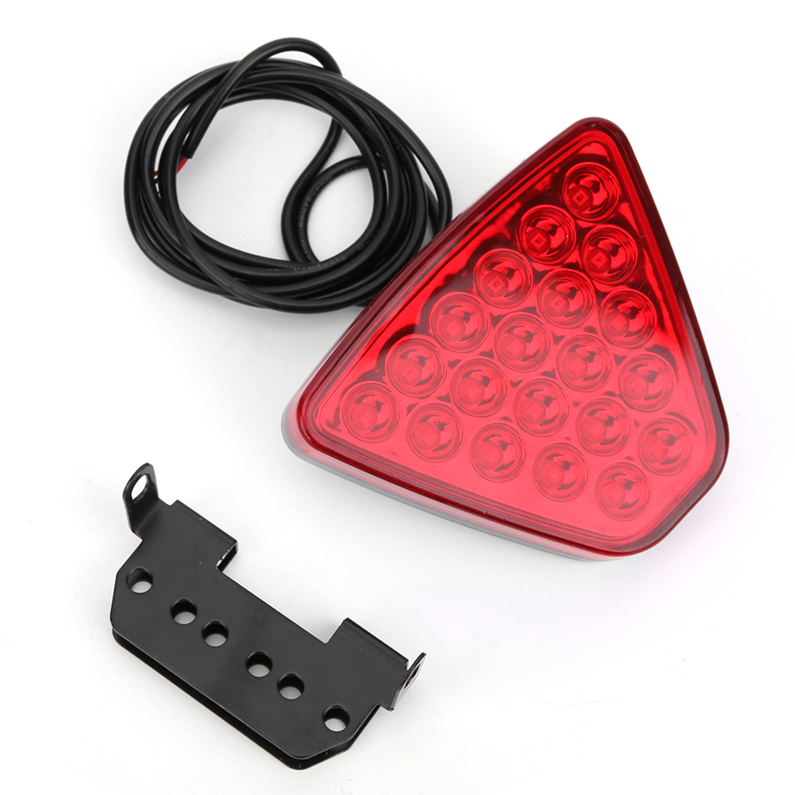 Red 12V Auto Tail Light 20 LEDs Brake Reverse Warning Lamp Flash Strobe ...