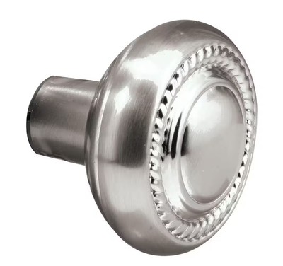 Prime-Line Hall/Closet Door Knobs, 1/4 in. Square Drive, Satin Nickel ...