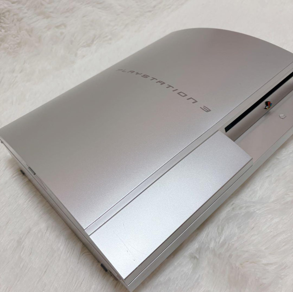 Tested PS3 Console 80GB Satin Silver CECHL00 Sony PlayStation 3 W ...