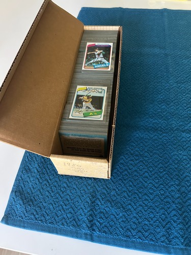 1980 Topps Baseball Complete Set 1-726 NM to NM-MT (Henderson NM-MT or ...