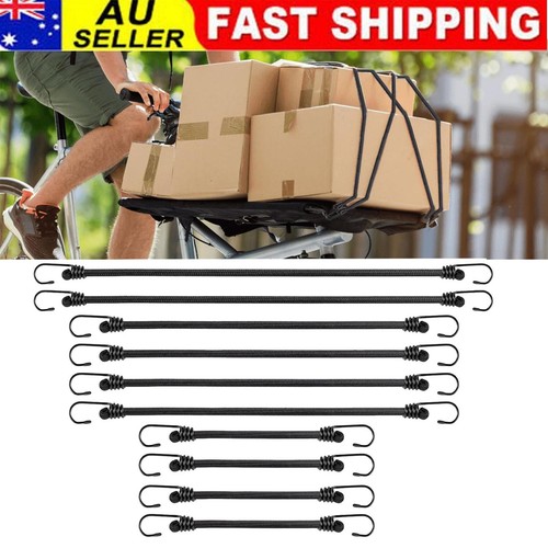 10Pcs Luggage Rope Cargo Fastening Rubber Straps Motorcycle Tension ...