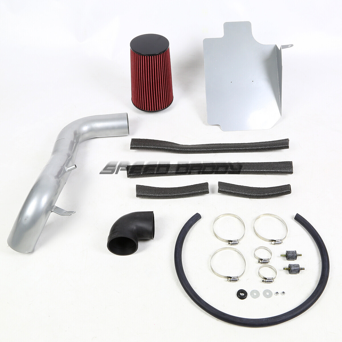 FOR 98-03 CHEVY S10/SONOMA 2.2 4CYL COLD AIR INTAKE ALUMINUM PIPE+HEAT ...