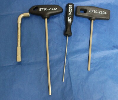 Agilent Rheotool Socket Wrench 1/4" + hex Key (8710-2391, 2392, 2393 ...