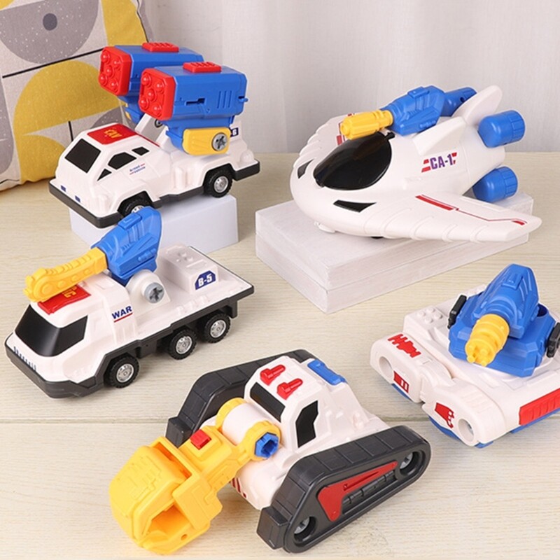 5 in 1 Magnet Dinosaur Transforming Robot Toy Children Mecha Action ...