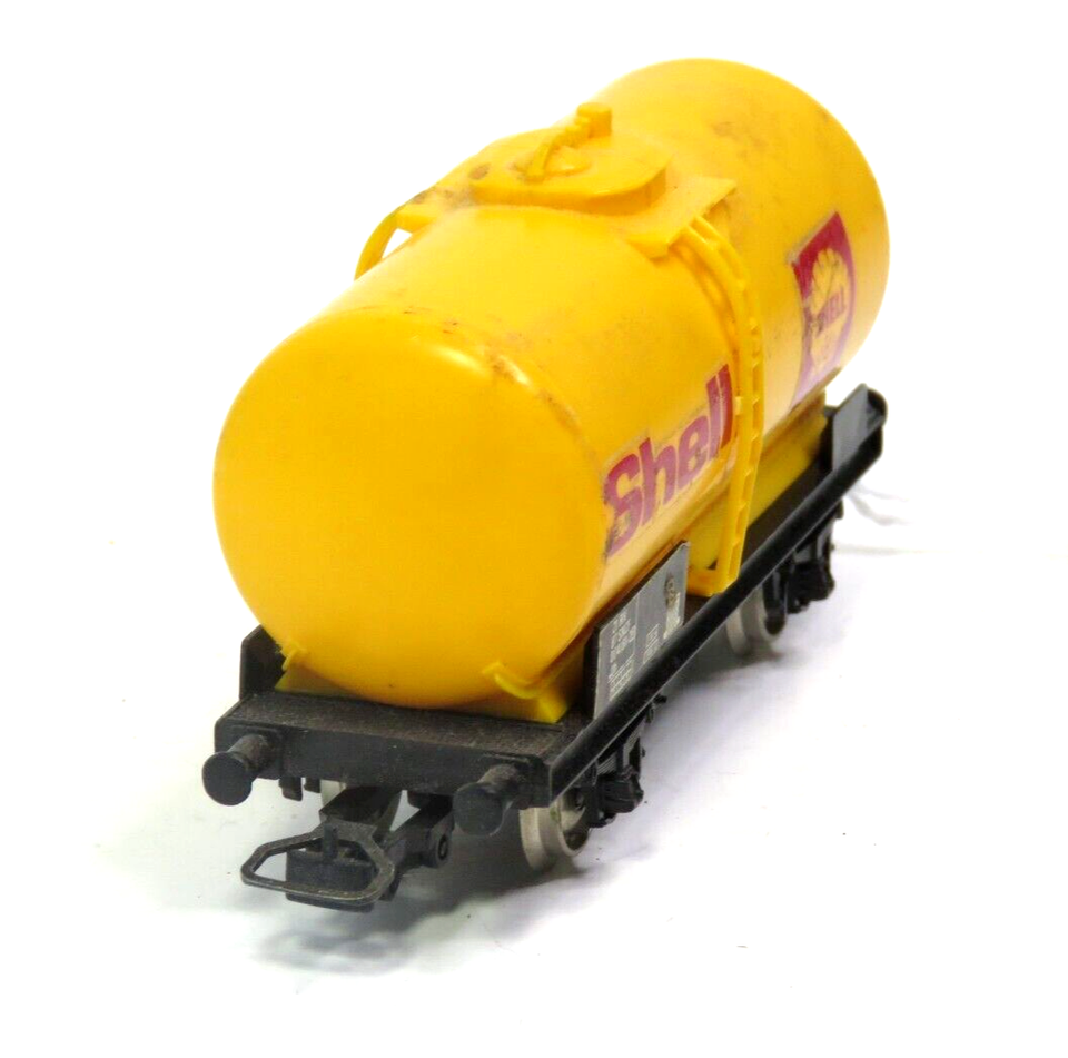 JOUEF 87 SNCF SHELL OIL SCALE OO/HO TANK WAGON YELLOW MADE FRANCE L-127 ...