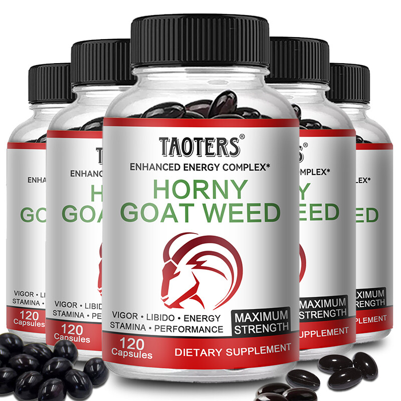Horny Goat Weed 1000Mg - Maca & Ginseng, Testosterone & Muscle Booster ...
