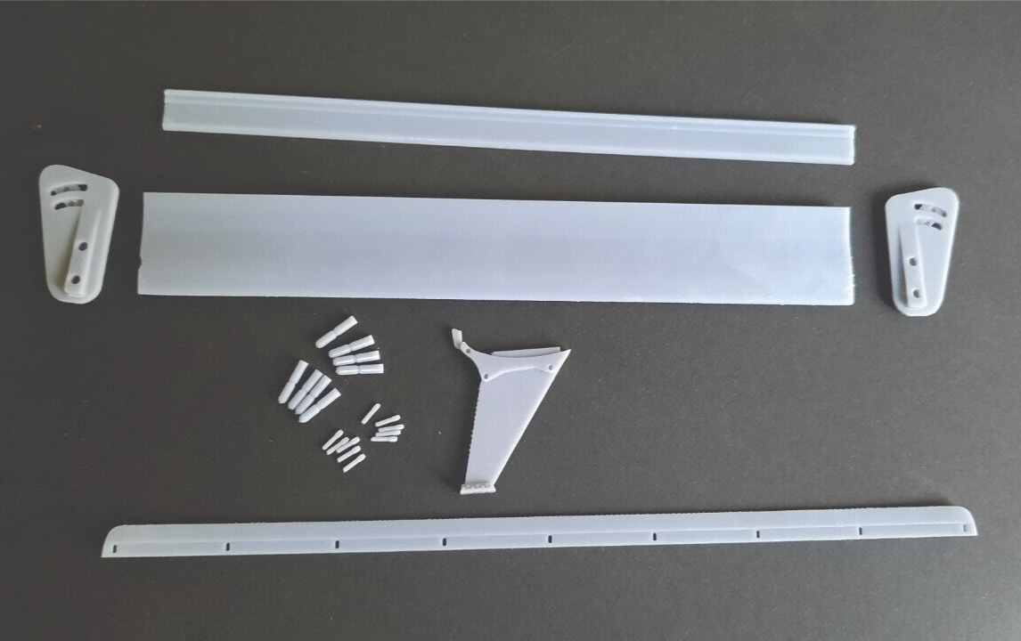 1/8 POCHER FERRARI F40 - LM GTE TWIN BLADE WING & DECK LIP SPOILER ...
