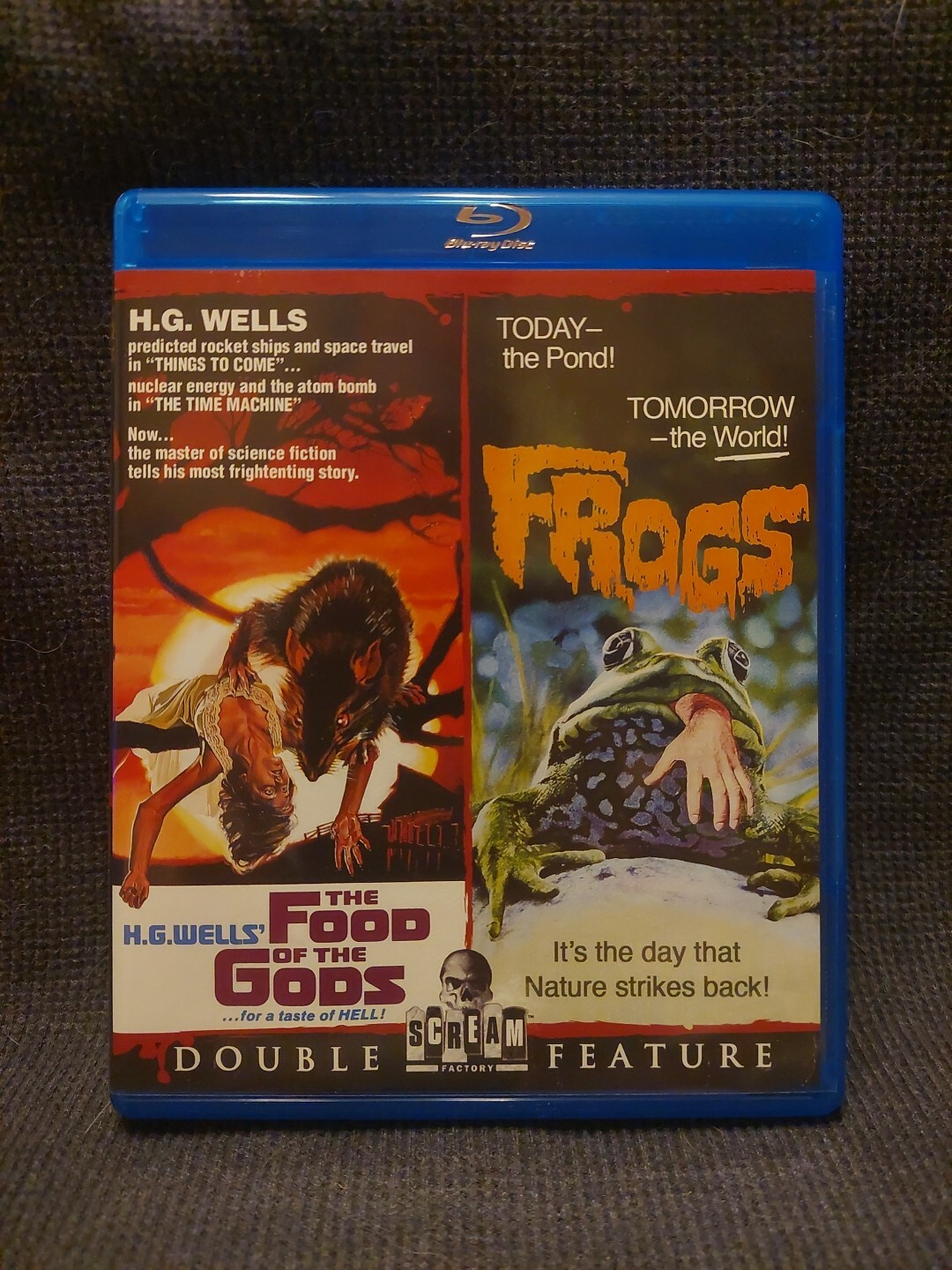 FOOD OF THE GODS / FROGS - Scream Factory double - Bert I. Gordon, Ray Milland | eBay