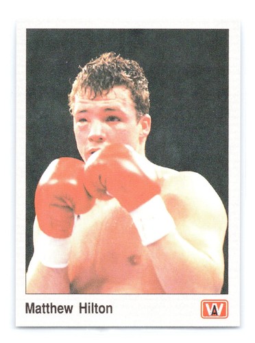 1991 AW Sports #18 Matthew Hilton Boxing - Near Mint | eBay