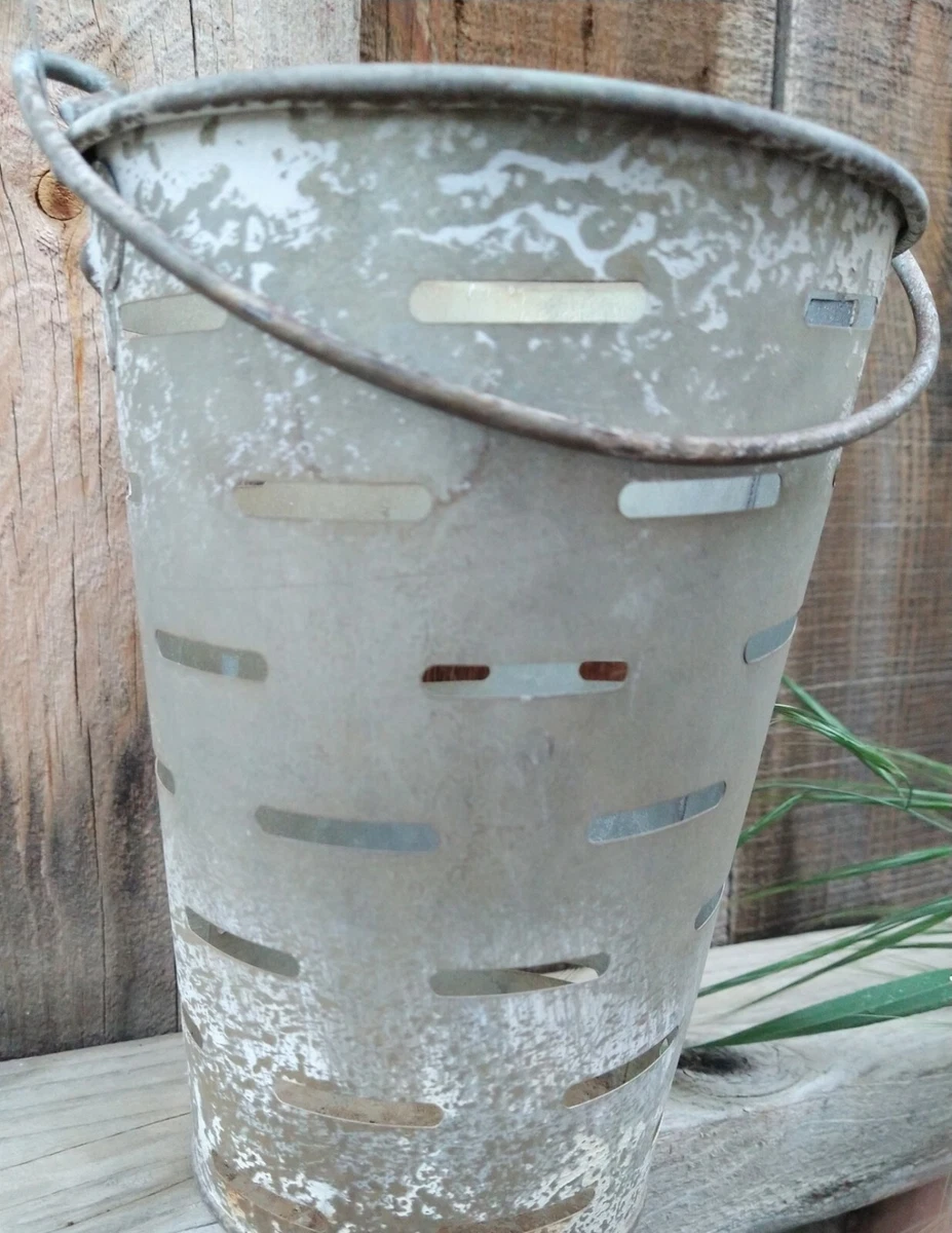Tall Tin Buckets