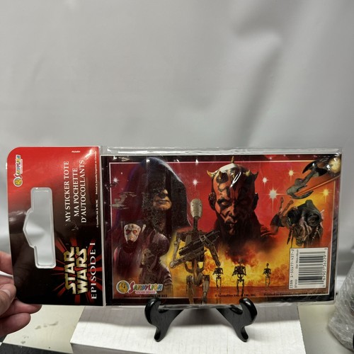 Star Wars Episode 1 My Sticker Tote 100+ Stickers Sticker Album Tote ...