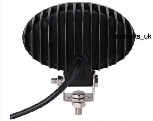 2x 12v 24v 24w Oval Led Work Light Flood Lamp Forklift Tractor Backhoe ...