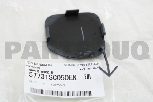 57731SC050EN Genuine Subaru COVER HOOK R 57731-SC050-EN | eBay